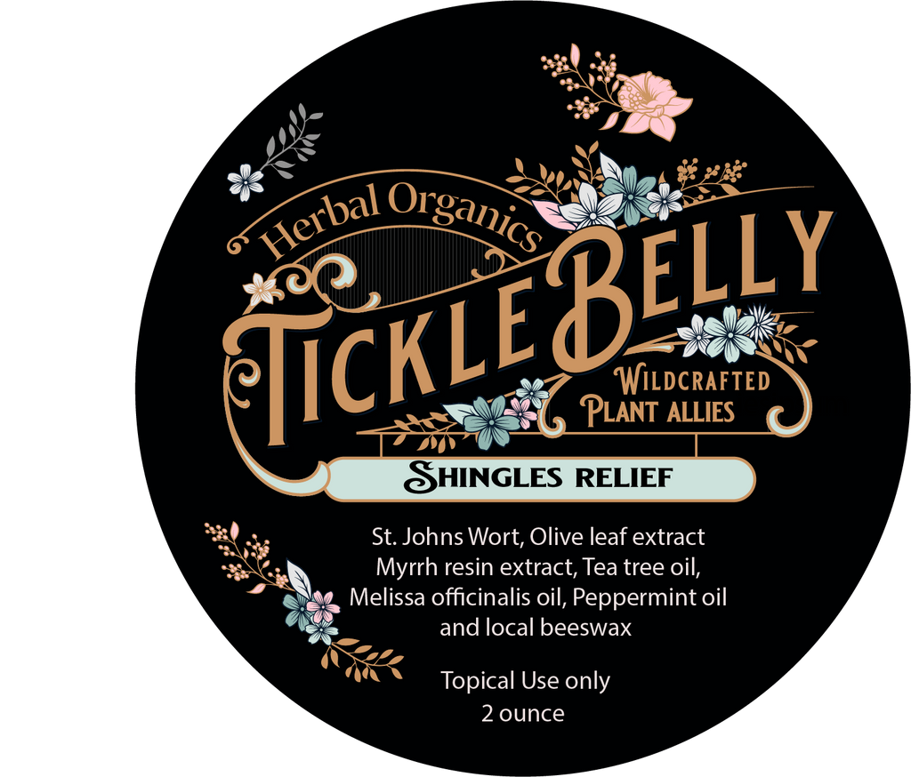 Shingles Relief Topical – Ticklebelly Herbal Organics, LLC